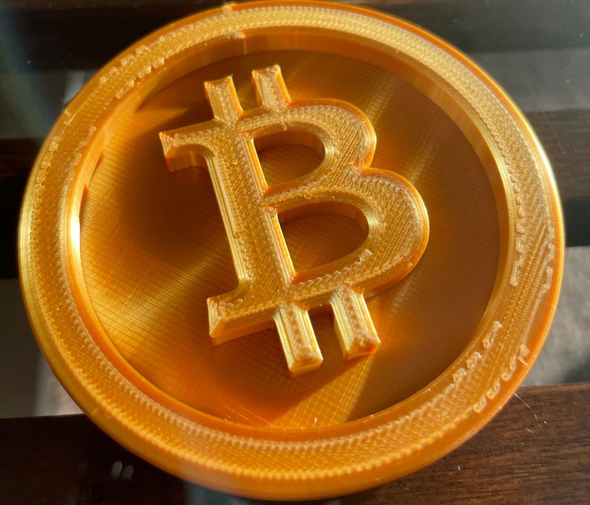 Physical Bitcoin Collectible – Dreaming3D